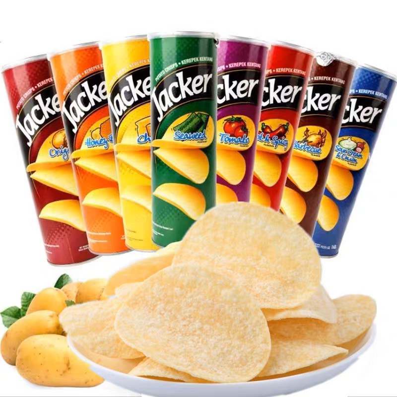 Jacker Potato Crips All Variants | Shopee Malaysia