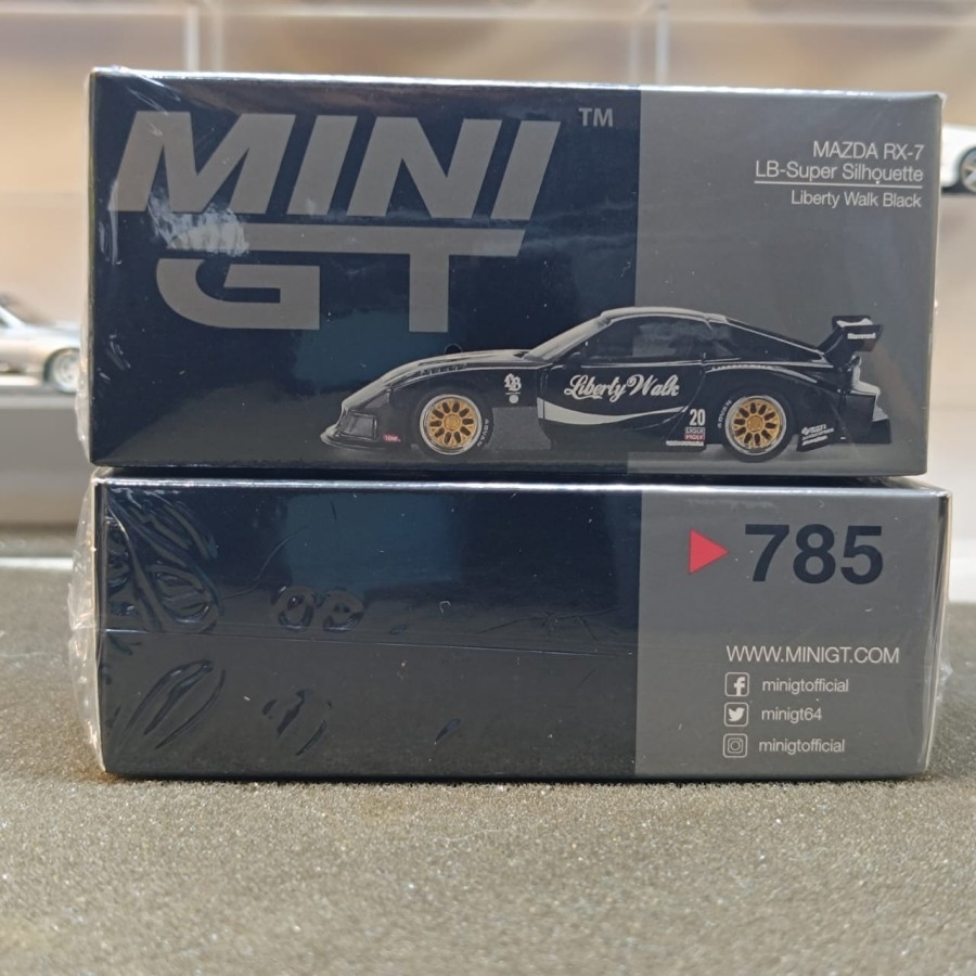 Mini GT 785 LBWK MAZDA RX7 LB SUPER SILHOUETTE LIBERTY WALK BLACK | Shopee Malaysia