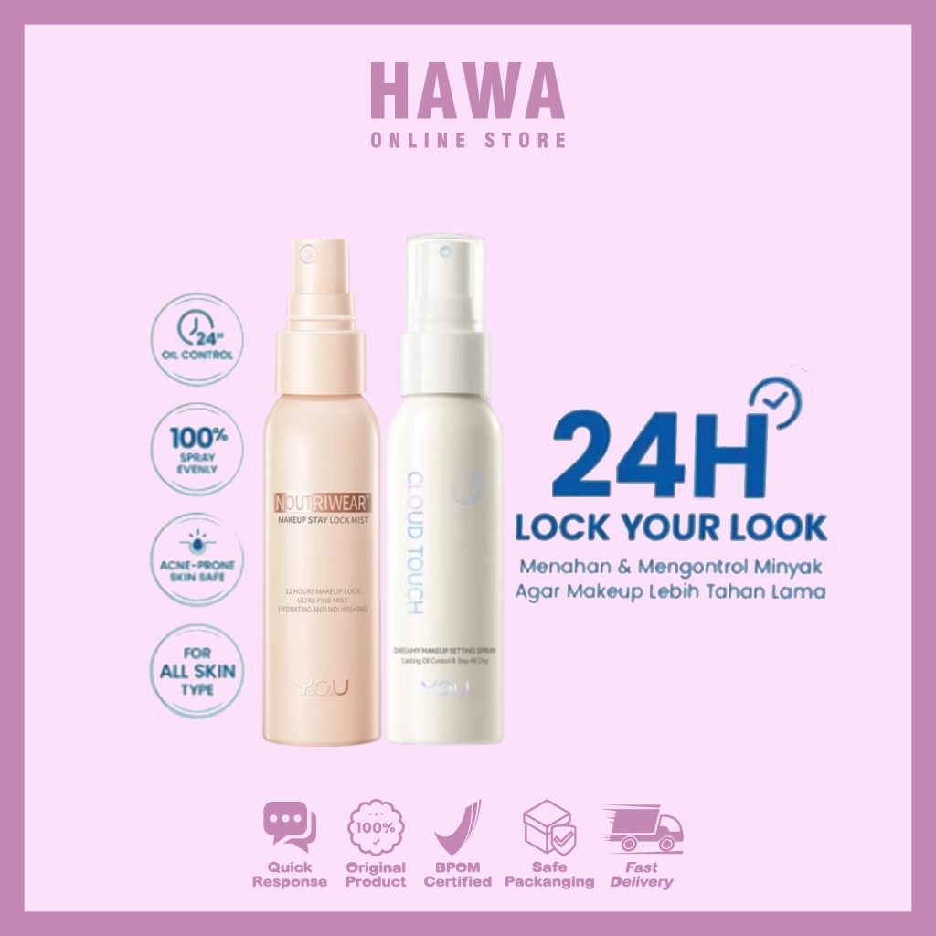 You Cloud Touch Dreamy Makeup Setting Spray Makeup | You NOUTRIWEAR ...