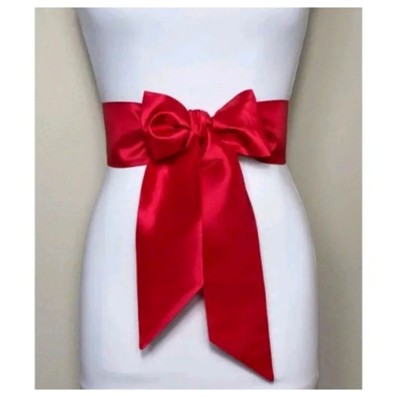 READY-ASF-Satin Belt Satin Ribbon Obi Belt Obi Strap Decoration Kebaya ...