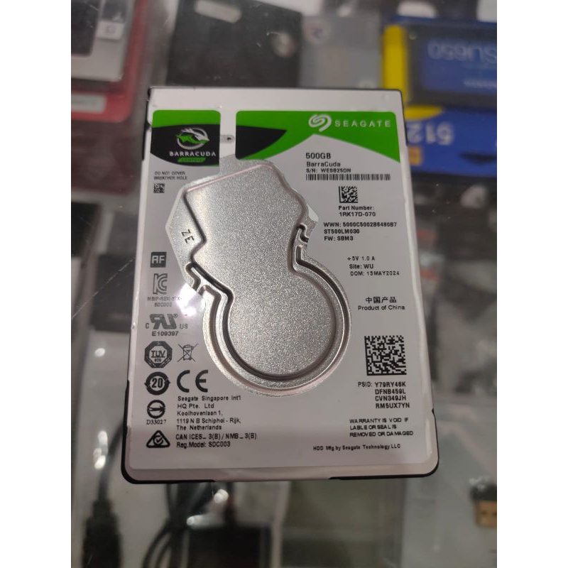 Seagate 2.5" Laptop Internal Harddisk 500GB 100% Sentinel | Shopee Malaysia