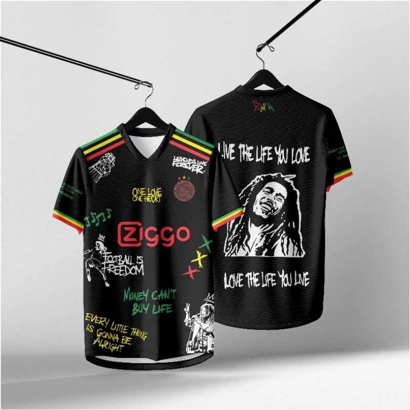 Bob Marley Special Editon 2024 Ajax Jersey | Shopee Malaysia