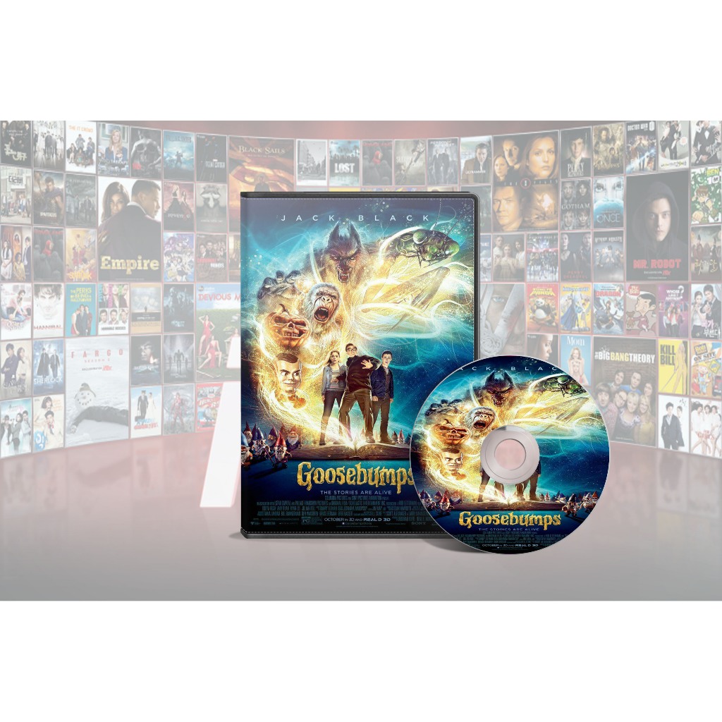 Goosebumps & Goosebumps Haunted Halloween Film DVD Collection (2015 ...