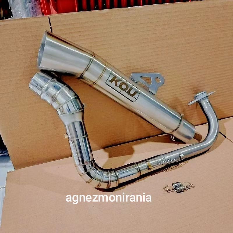 Open pipe Exhaust 51mm for Mio sporty Mio soul i125 Mio i 125 click 125 ...
