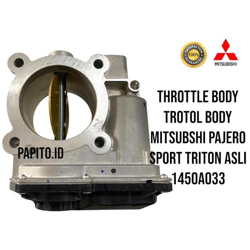 Original Mitsubishi Pajero Sport Triton 1450A033 Throttle Body | Shopee ...