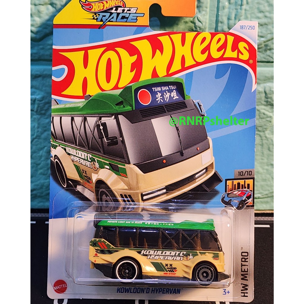 Diecast Hot Wheels original Kowloon'd Hypervan | Hw Metro | Children's ...