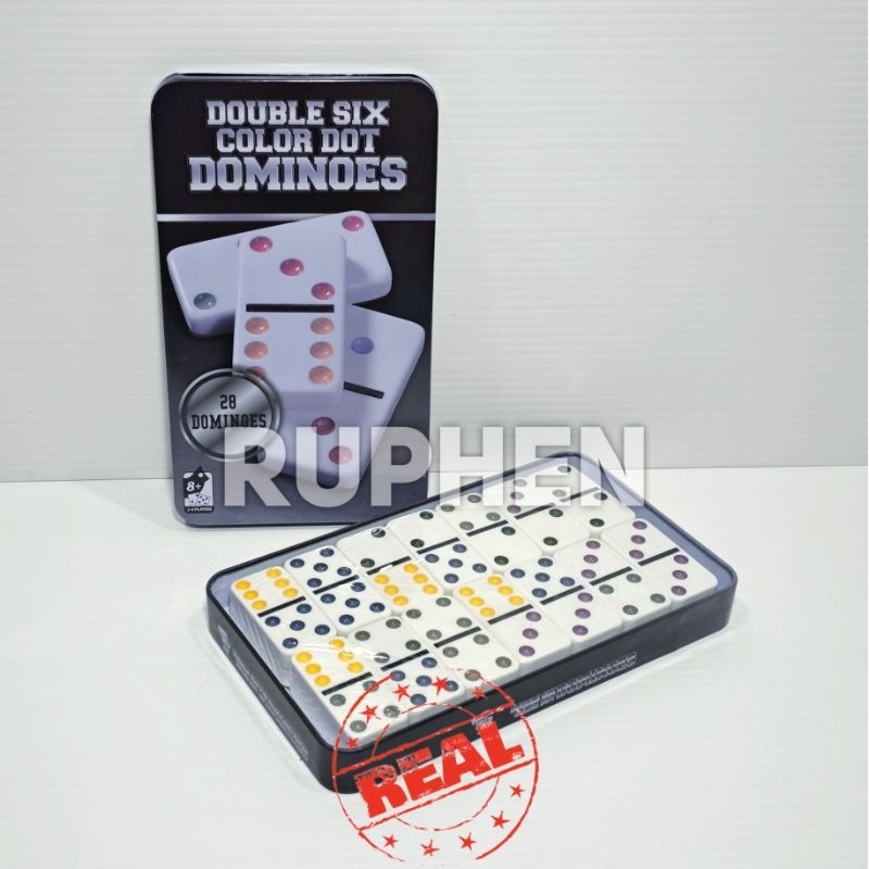 Domino Stone / Balok Domini / Gaple Stone Big L Size Tin Case Canned ...