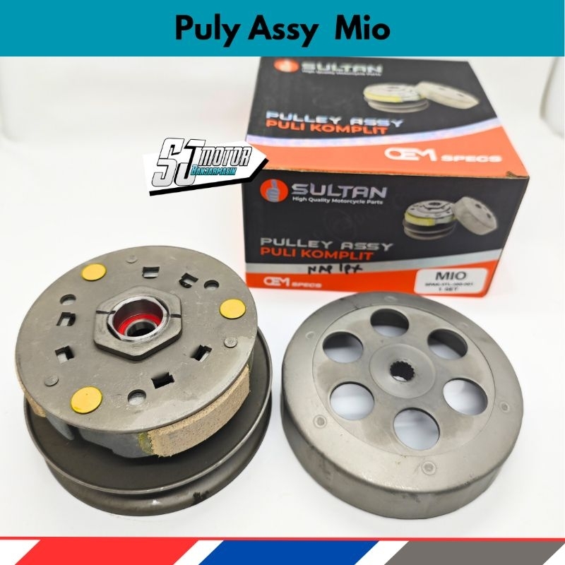 Puly Pully Pulley Assy Set SULTAN Mio Smile Sporty Mio Soul Fino Karbu ...
