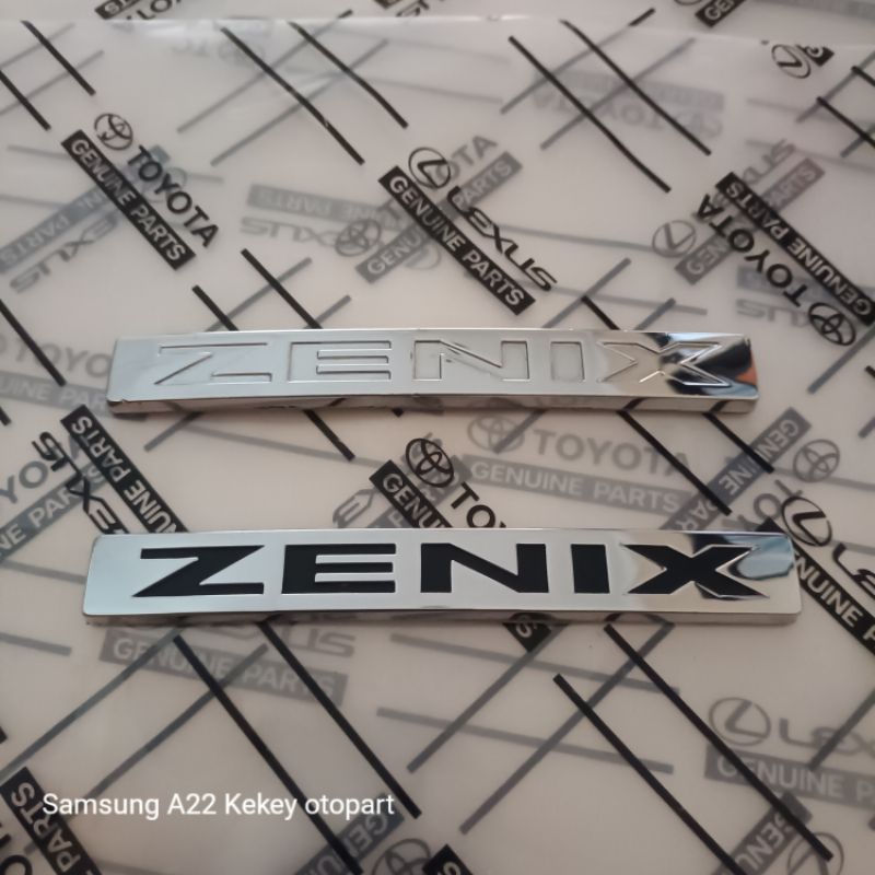 Zenix logo trunk emblem for original innova | Shopee Malaysia