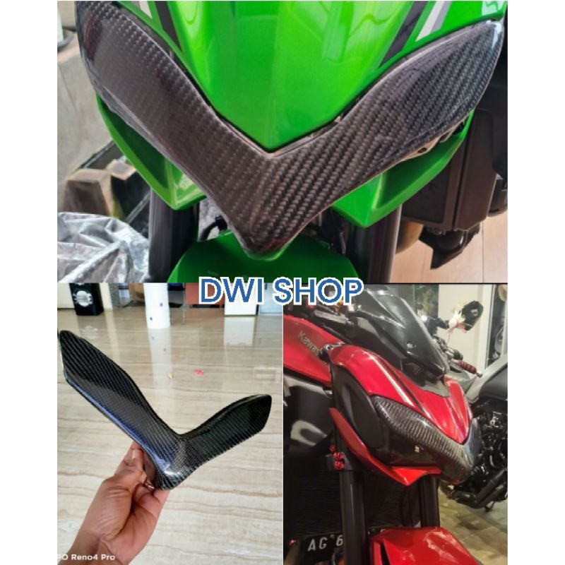 Kawasaki z900 carbon kevlar headlamp cover | Shopee Malaysia