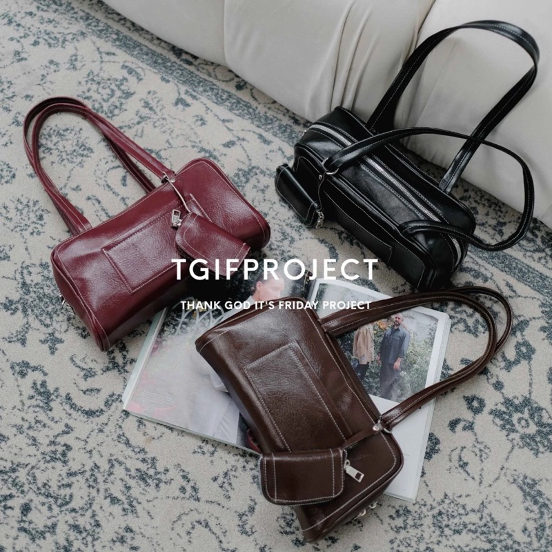 Amelo Minimalist Women's Shoulder Bag - tgif project store | Shopee ...