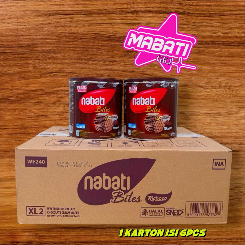 Nabati Bites Canned Chocolate Wafers x 1pcs | Shopee Malaysia