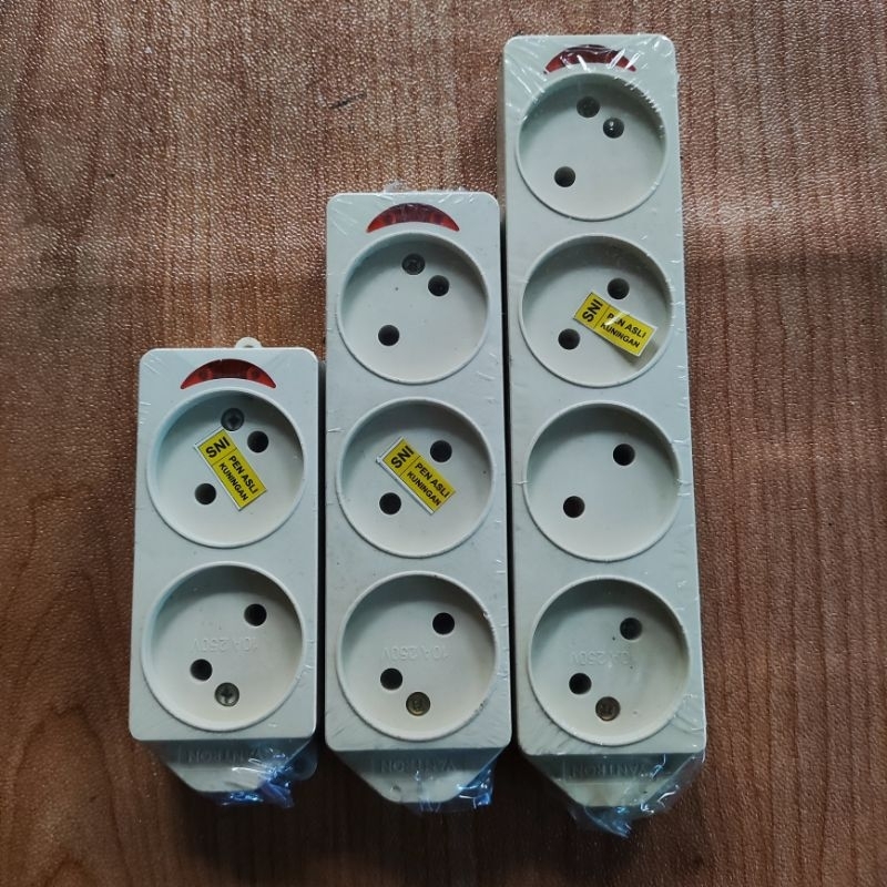 2l 3L 4L Flat Socket Light 2 3 4 Holes Cordless / Electrical Plug Light ...