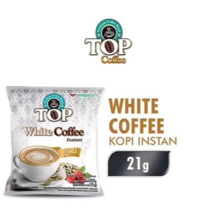 Top White Coffee Instant 3in1 (1 Pack contains 12 Sachets) | Shopee ...