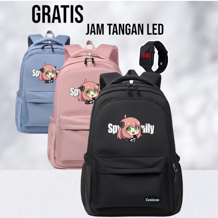 Koyabags - Anya Spy x Family Stylish Free Jam Anime Character Backpack ...