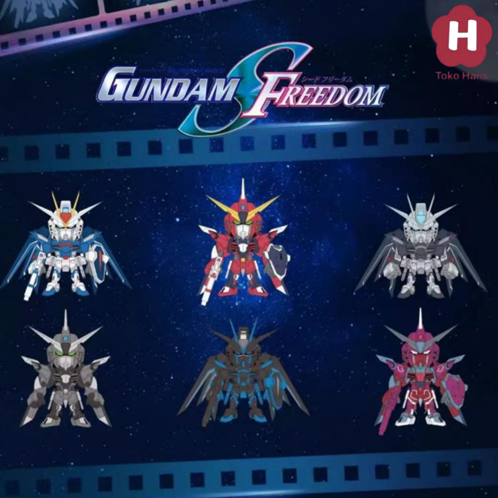 HTH Bandai Gundam QMSV Mini Mobile Seed Freedom 2025 Series Action ...