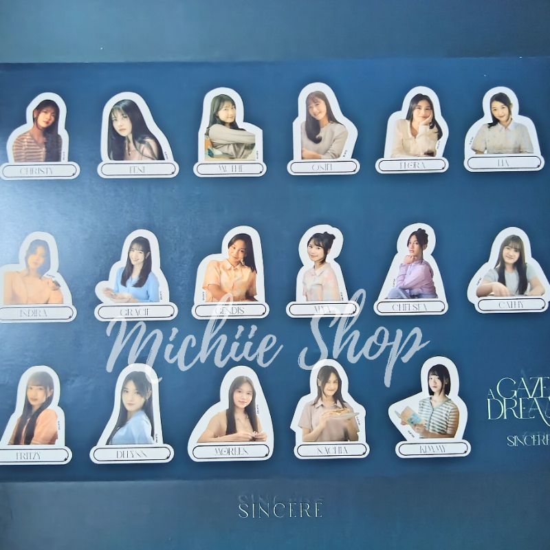 Sticker JKT48 2025 Calendar A Gaze Of Dream (Slide) Official | Jkt48 ...