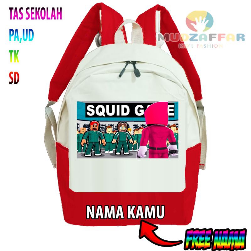 Roblox SQUID GAME CHILDREN'S BACKPACK BACKPACK | Shopee Malaysia