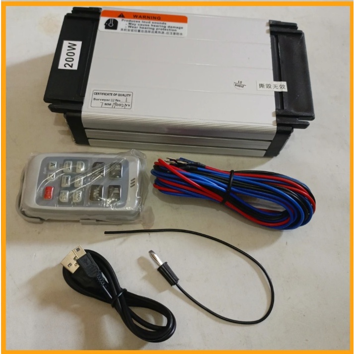 The 200watt MD830 Wireless Siren Module can be installed with a 200 and ...