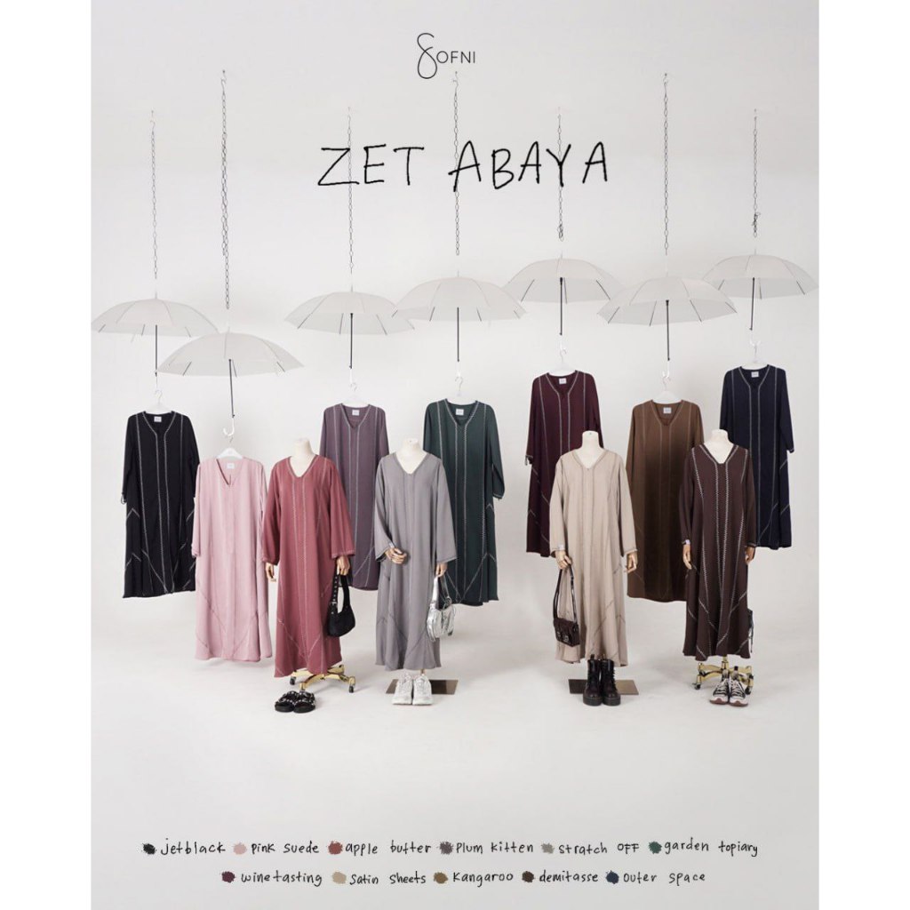Inam Gallery | Zet Series By Sofni | Sharia Gamis Set | Shopee Malaysia