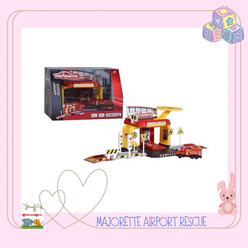 Original Majorette Airport Rescue Track Car Children's Toy | Shopee ...