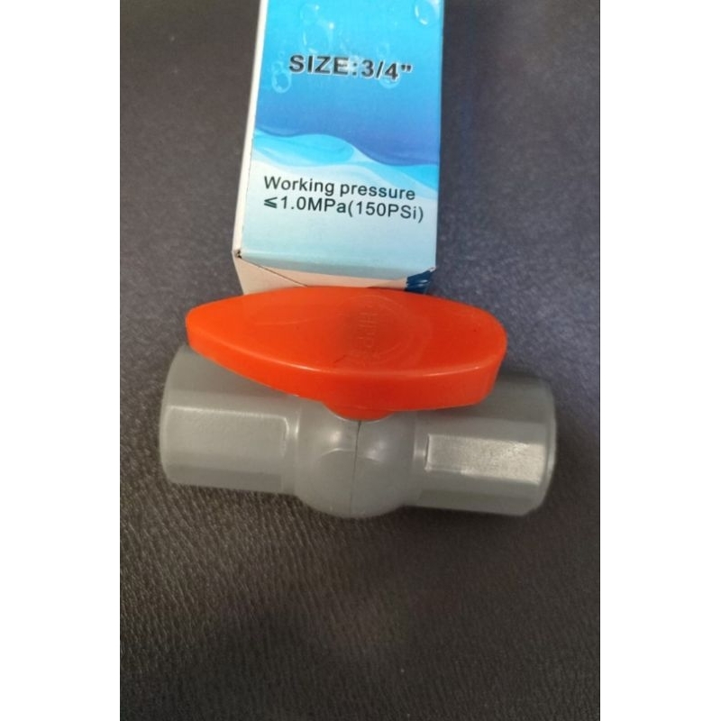 Ball Valve PVC 3/4" Stop Faucet 3/4 Inch Faucet | Shopee Malaysia