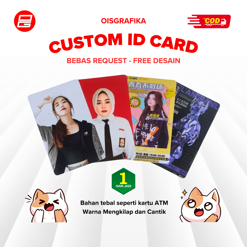 Print Custom PVC KTM Premium ID Cards | Shopee Malaysia