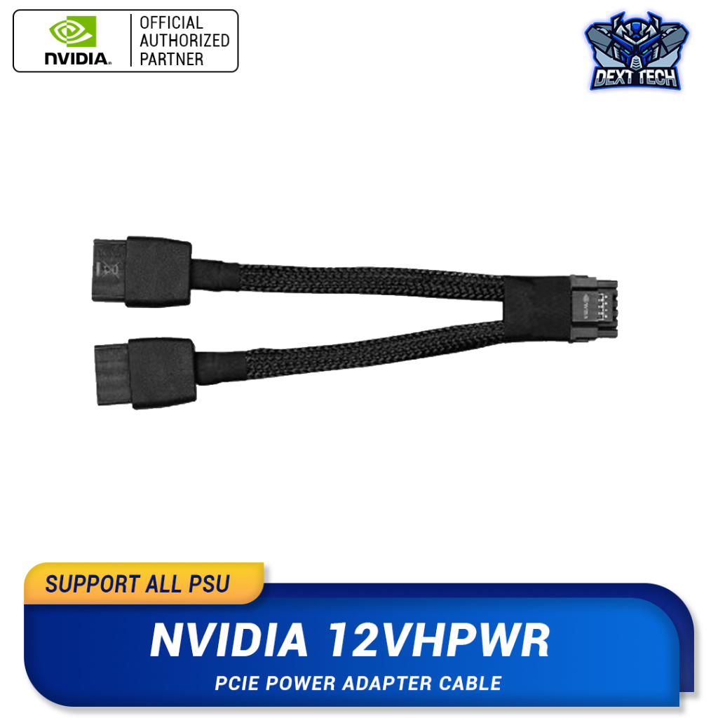 Nvidia 12VHPWR 12+4 pin to 2x 8pin - 3x 8pin - 4x 8pin - PCIe Power ...