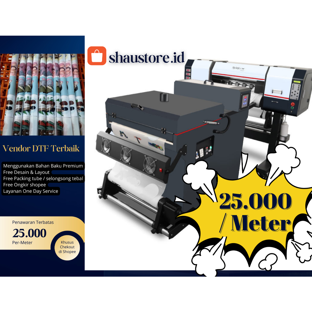 Meter Press DTF Printing Services / DTF digital screen printing Vendors / High Quality Meter ...