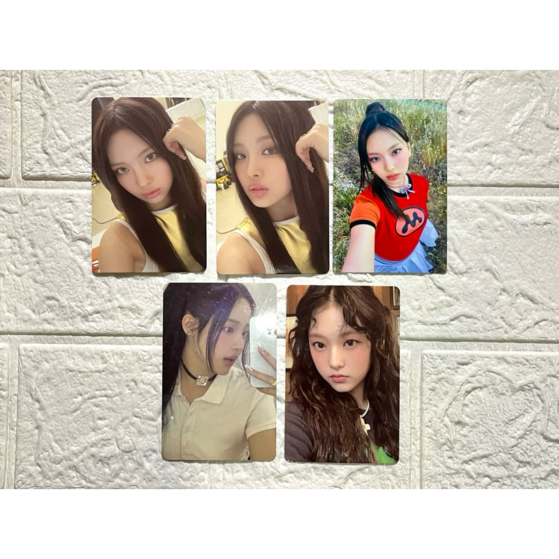 (READ Desc) NEWJEANS - MINJI, HAERIN, HYEIN WEVERSE GET UP PHOTOCARD (PC) | Shopee Malaysia