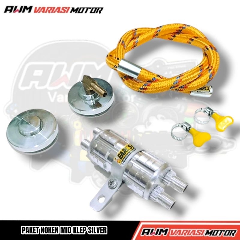 MESIN Mio Racing CNC Valve Cover Mio Sporty Timing Cover Set Yellow ...