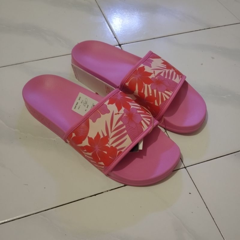Original roxy slippy IV slide sandals | Shopee Malaysia