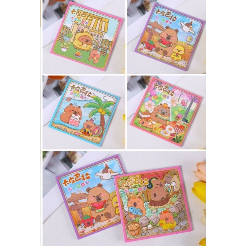 Capybara STICKER BOOK | Capybara STICKER | Capybara STICKERS | Kapibara | Sanrio SANRIO | Capy ...