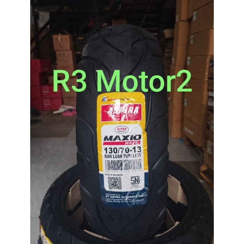 Aspira MAXIO RAVE TUBELESS TIRE 130/70-13 TL for rear automatic Yamaha ...