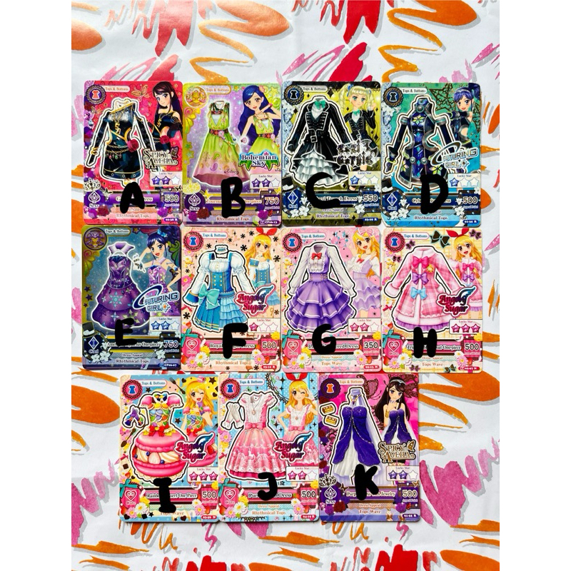 Rare Campaign Dress Aikatsu Card Angely Sugar Futuring Girl Vivid Kiss ...