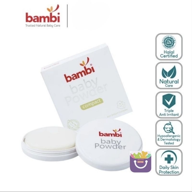 BAMBI Baby Powder Compact - Baby Powder - Bambi Compact and Refill ...