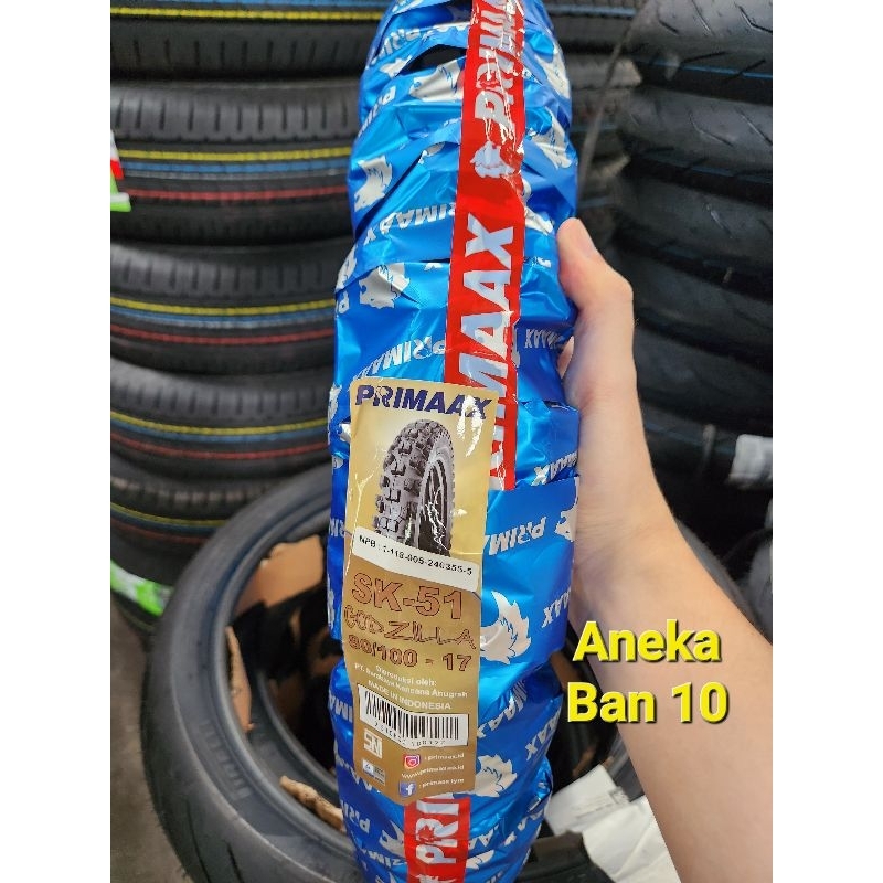 Primaax 80/100-17 SK51 Godzilla Tubetype Primax SK 51 Outer Tire ...
