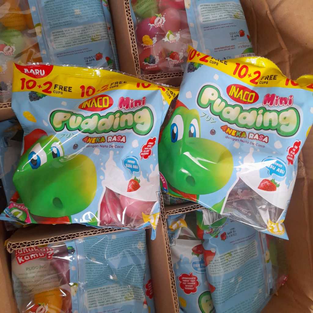 Inaco Mini Pudding Mix Various Flavors Nata De Coco 10's [HALAL ...
