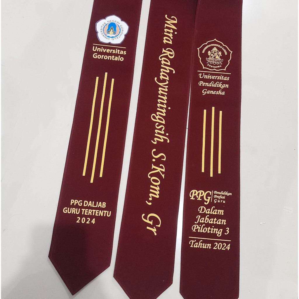 PPG/PPG Teacher sash/3 anniversary sash/graduation sash | Shopee Malaysia