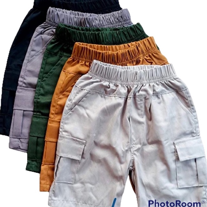 Hot Choose the color of 113 year old boy's cargo shorts | Shopee Malaysia