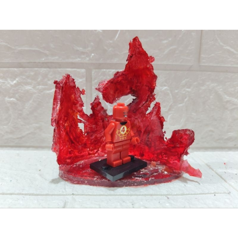 Lego fantastic four lego human torch figure fantastic four figure human ...