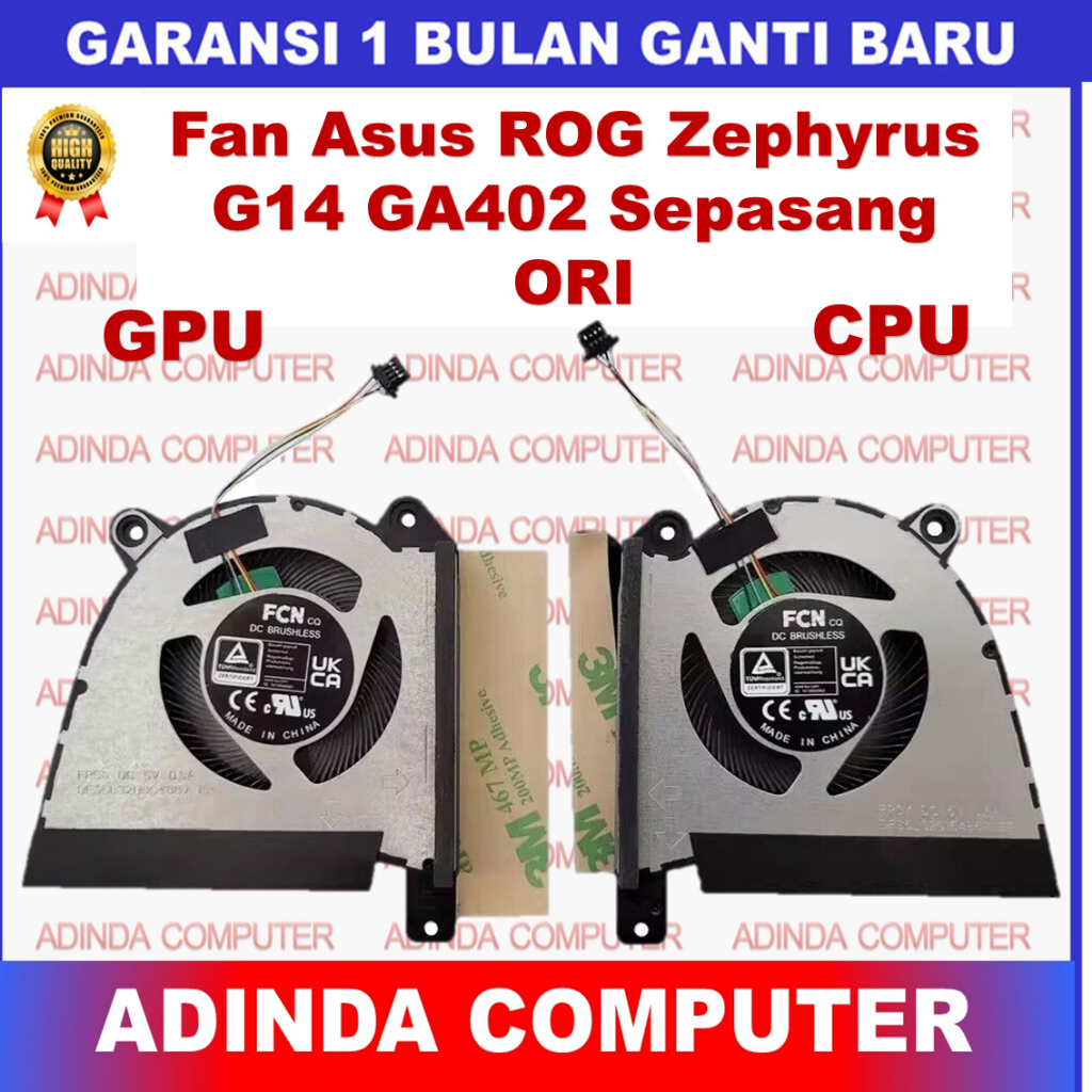 Fan Asus ROG Zephyrus G14 GA402 GA402R GA402RJ GA402RK 2022 CPU Right ...
