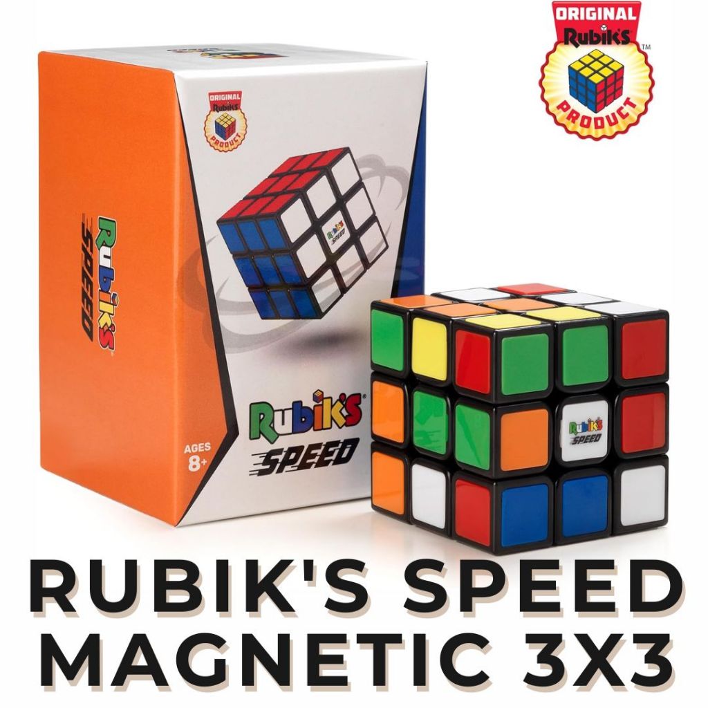 Rubik's Speed Cube 3x3 - Cubes Magnetic Black Base 3x3x3 Magnetic | Shopee Malaysia
