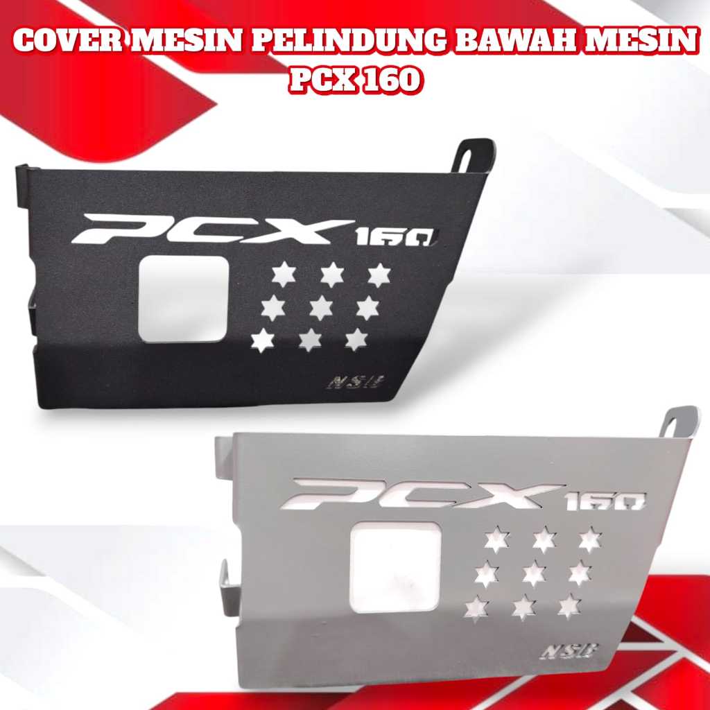 MESIN Engine cover, Engine cover, PCX 160 Engine protector | Shopee ...