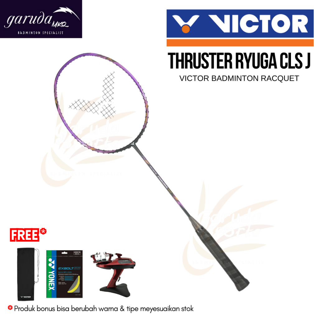 VICTOR THRUSTER RYUGA CLS J / TK-RYUGA CLS J BADMINTON RACKET | Shopee Malaysia