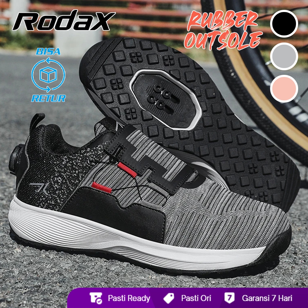 Rodax Mazel II RPM Running Cycling Shoes All In One Cleat Shoes Rubber ...