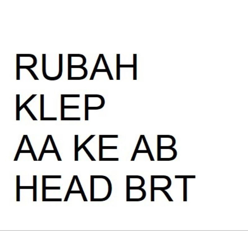 Custom ORDERS FOR AA TO AB HEAD BRT VALVE CHANGE | Shopee Malaysia