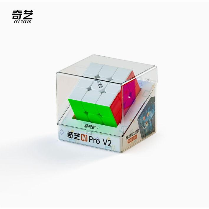 Qiyi M Pro V2 Flagship Magnetic Speedcube 3x3 Rubik's Cube Puzzle ...