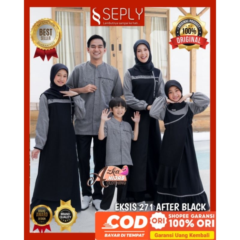 Ready SEPLY SARIMBIT FAMILY 2025 EXIST 271 AFTER BLACK/ BAJU COUPLE ...