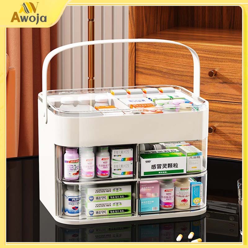 Multi-purpose Medicine Storage Box Multifunctional Medicine Storage ...
